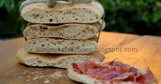 Las recetas de Manu: CHAPATA O CIABATTA